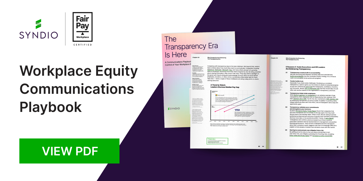 Pay Equity Software Buyer's Guide | Syndio