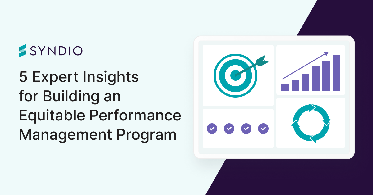 Build an Equitable Performance Management Program | Syndio