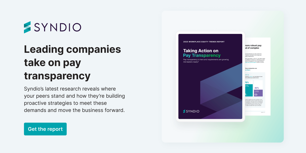 2025 Workplace Equity Trends Report | Syndio