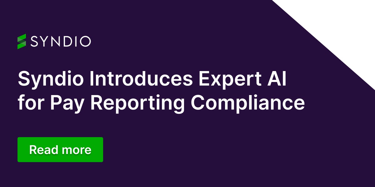 Syndio Introduces Expert AI for Pay Reporting Compliance | Syndio