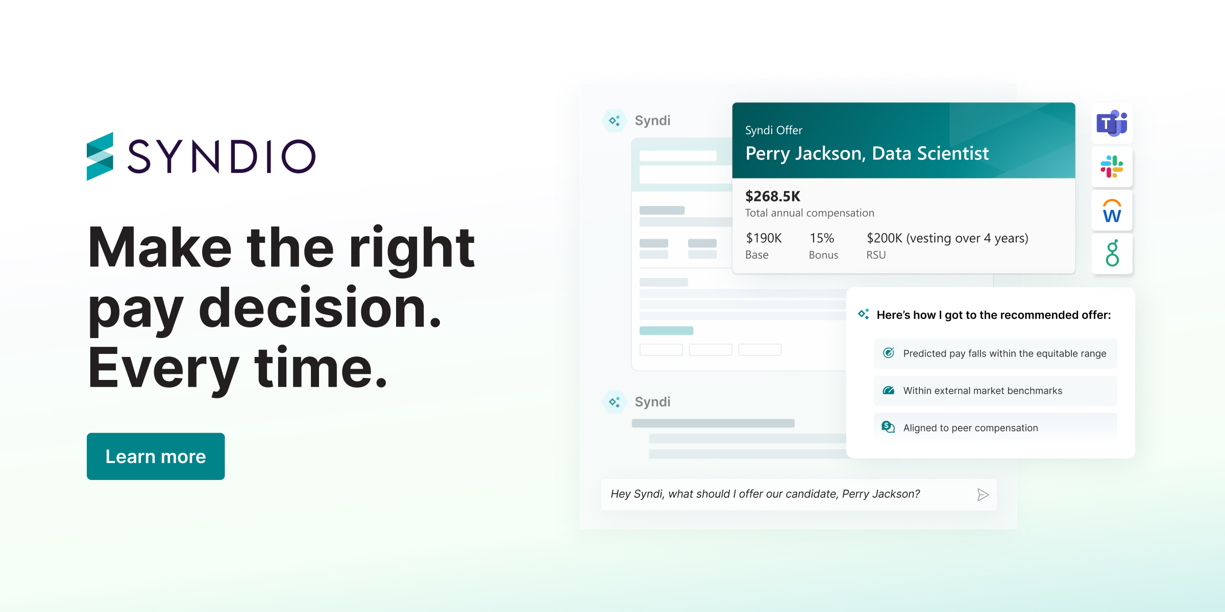 Syndio Decision Intelligence for Pay | Smarter Pay Decisions